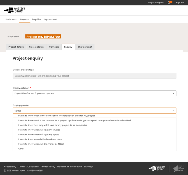 Western Power update | MyWP Projects – the easy way to track your ...